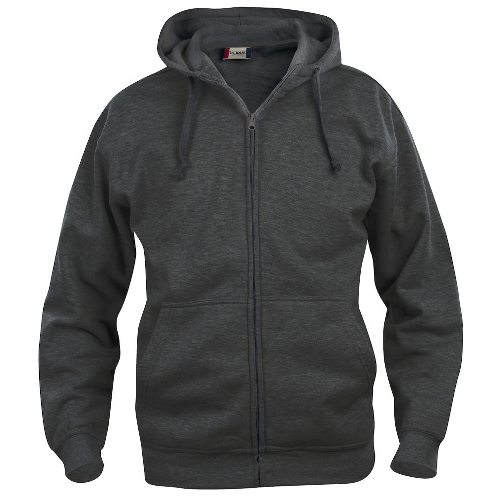 basic hoody full zip